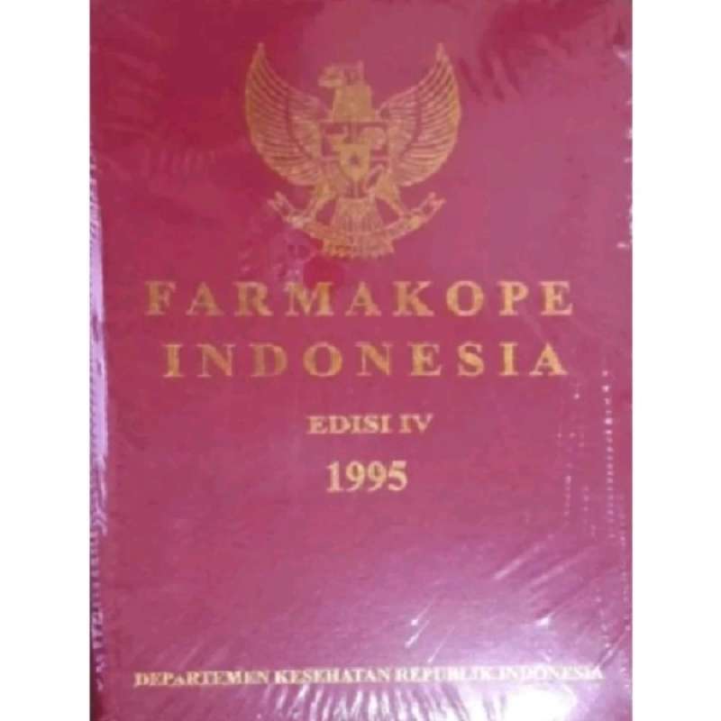 Promo Farmakope Indonesia Edisi 4 Diskon 23% Di Seller Indah Library ...