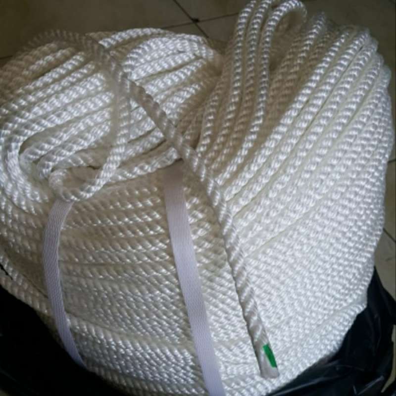 Promo Tali Tambang Nilon / Nilon Putih 8Mm Harga Per Roll/Pergulung ...