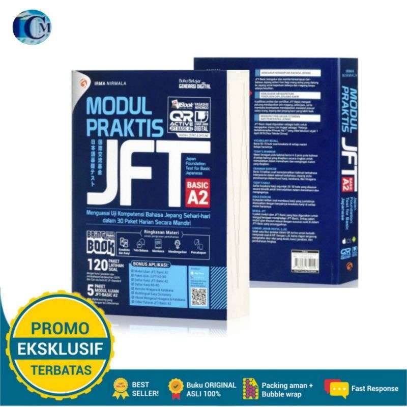 Jual Buku Belajar Bahasa Jepang / Modul Praktis JFT Basic A2 di Seller Cerdas Media Books ...