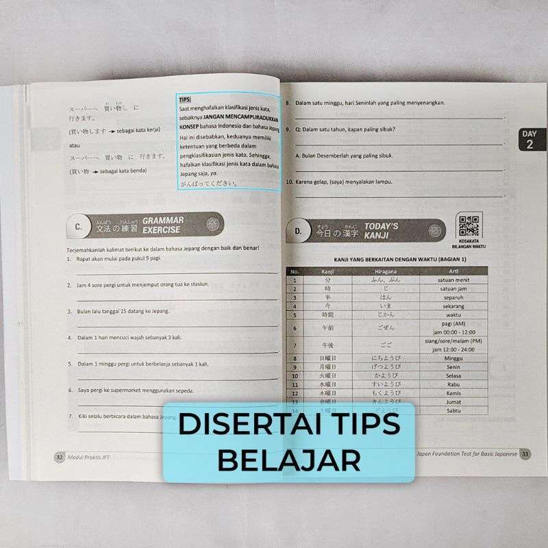 Jual Buku Belajar Bahasa Jepang / Modul Praktis JFT Basic A2 di Seller ...