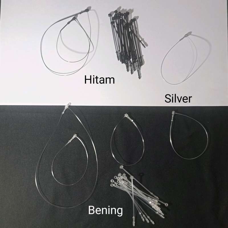 Jual Loop Pin Lock Pin Isi 500 Pcs Per Bungkus Tali Hangtag Plastik ...