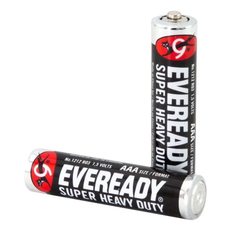 Jual Baterai / battery EVEREADY Hitam Super Duty ukuran AAA baterai 1 ...