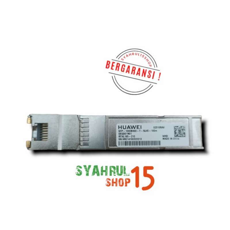 Promo Sfp Huawei 1000base-t-rj45-100m Diskon 9% Di Seller Safka Store ...