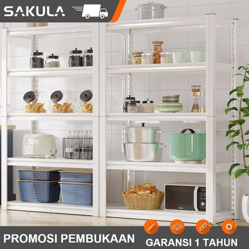 Jual Rak Besi Siku 5 Susun - Rak Besi - 5-sliver--120x30x180 Di Seller ...