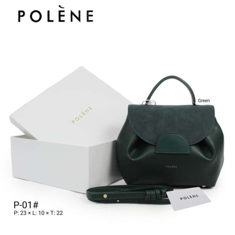 Promo Tas Polene Bag Numero Dix / Numero Uno Un Nano Polene smiley ...