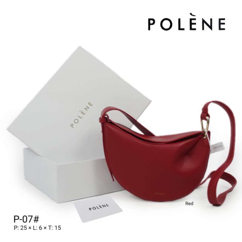 Promo Tas Polene Bag Numero Dix / Numero Uno Un Nano Polene smiley ...