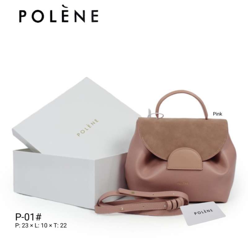 Promo Tas Polene Bag Numero Dix / Numero Uno Un Nano Polene smiley ...