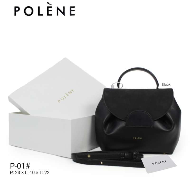 Promo Tas Polene Bag Numero Dix / Numero Uno Un Nano Polene smiley ...