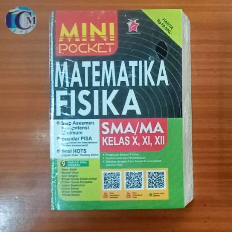Jual Mini Pocket Matematika dan Fisika SMA/MA Kelas X, XI, XII di Seller Cerdas Media Books ...