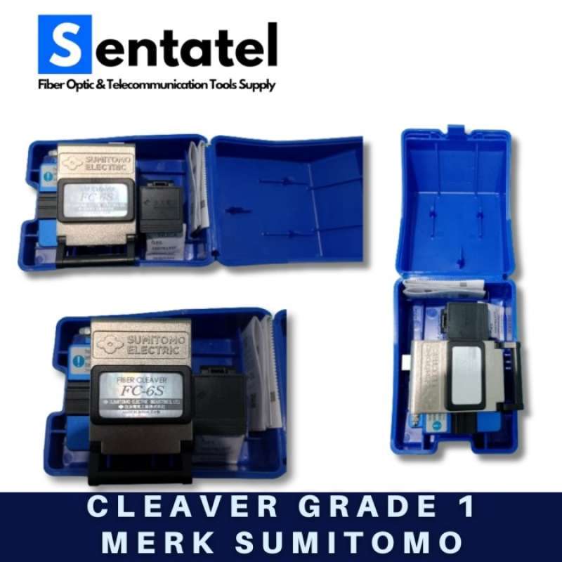 Promo Fiber Cleaver Model Sumitomo Fc-6s + Box Grade 1 Diskon 9% Di ...