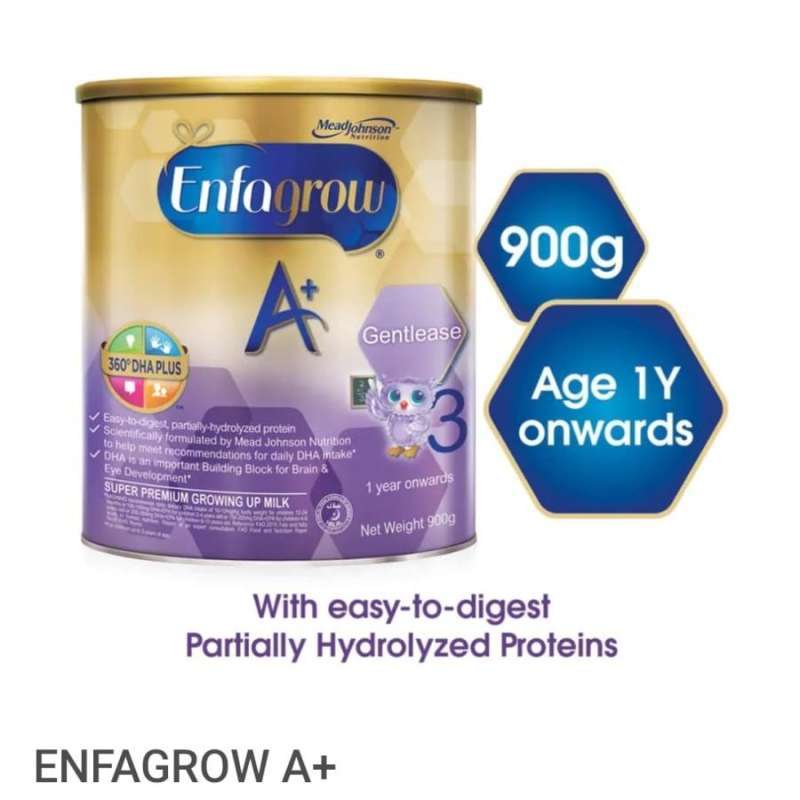 Jual ENFAGROW A+ Gentlease Stage 3 360DHA+ 900g di Seller PEACHBOUTIQUE ...
