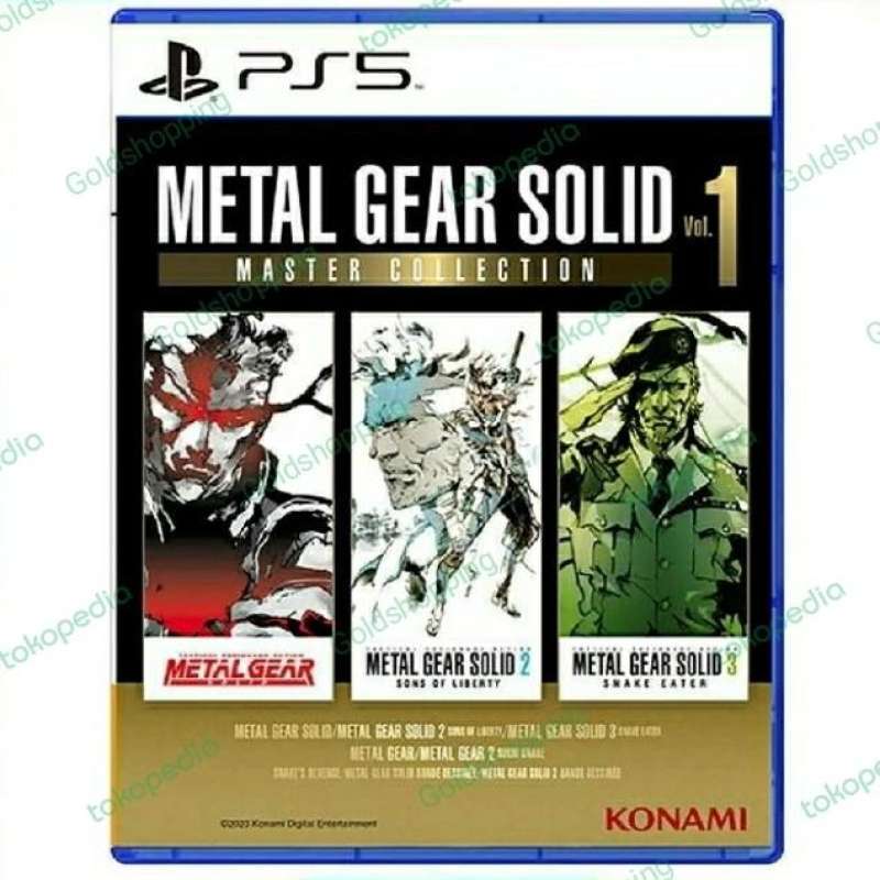 Jual metal gear solid master collection 1 ps5/ cd game ps5 metal gear ...