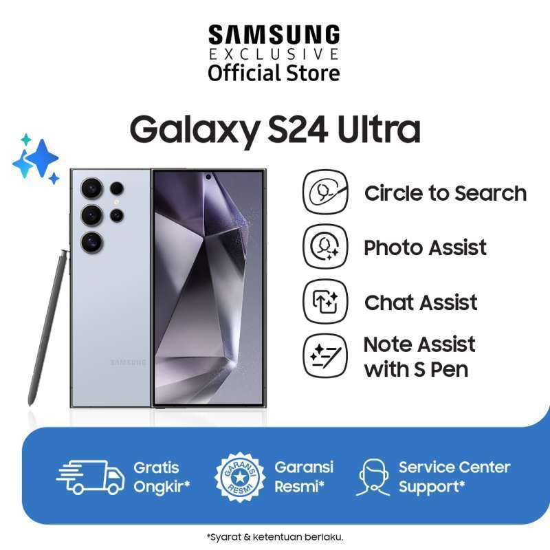 Jual Samsung Galaxy S24 Ultra 5G AI Smartphone Online Exclusive Color ...