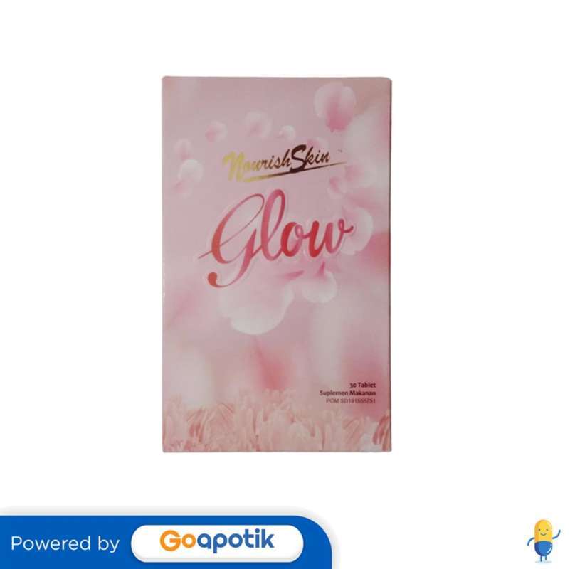 Jual NOURISH SKIN GLOW BOX 30 TABLET di Seller Apotek dian - Sribasuki, Kab. Lampung Utara | Blibli