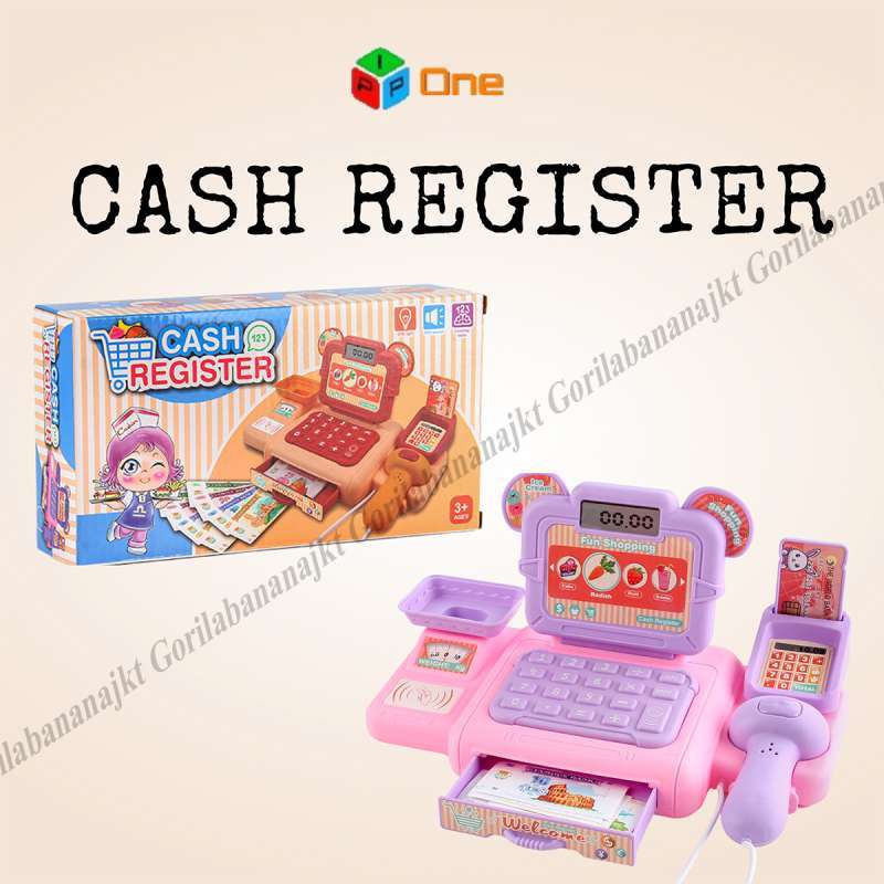 Jual Mainan Mesin kasir belanja kalkulator berhitung cash register ...