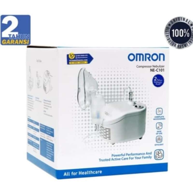 Promo OMRON NE-C101 Nebulizer. Alat Bantu Terapi Uap NEC 101 Diskon 33% di Seller Jaya Raga ...