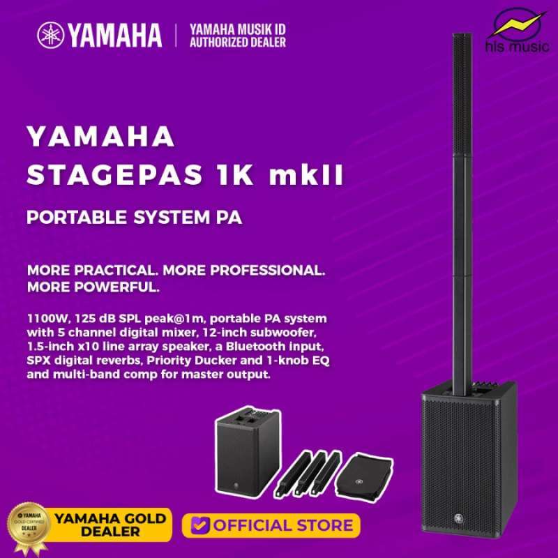 Promo Yamaha Stagepas1k Mkii / Stagepas 1k Mkii Portable Speaker System ...