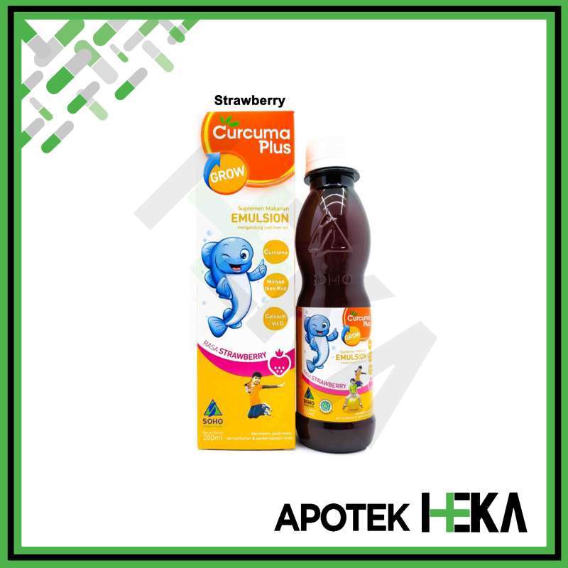 Jual Curcuma Plus Grow Emulsion 200 ml - Sirup Pertumbuhan Anak di ...