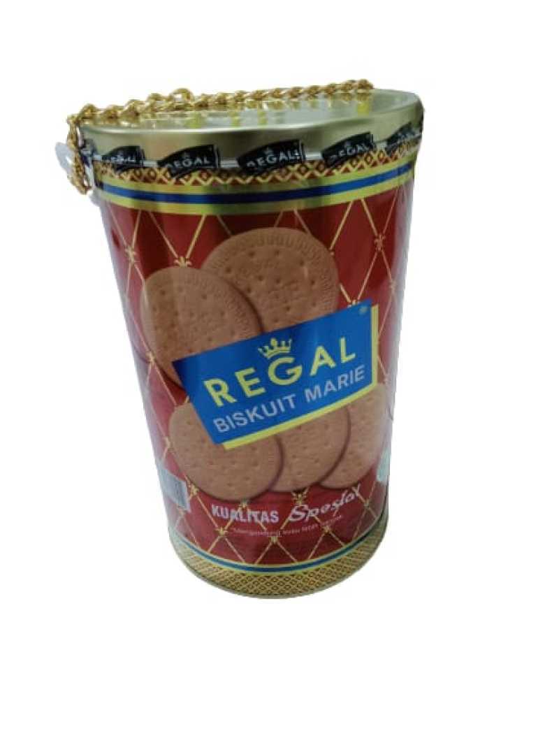 Jual Regal marie biskuit kaleng special quality biscuit 1kg di Seller ...