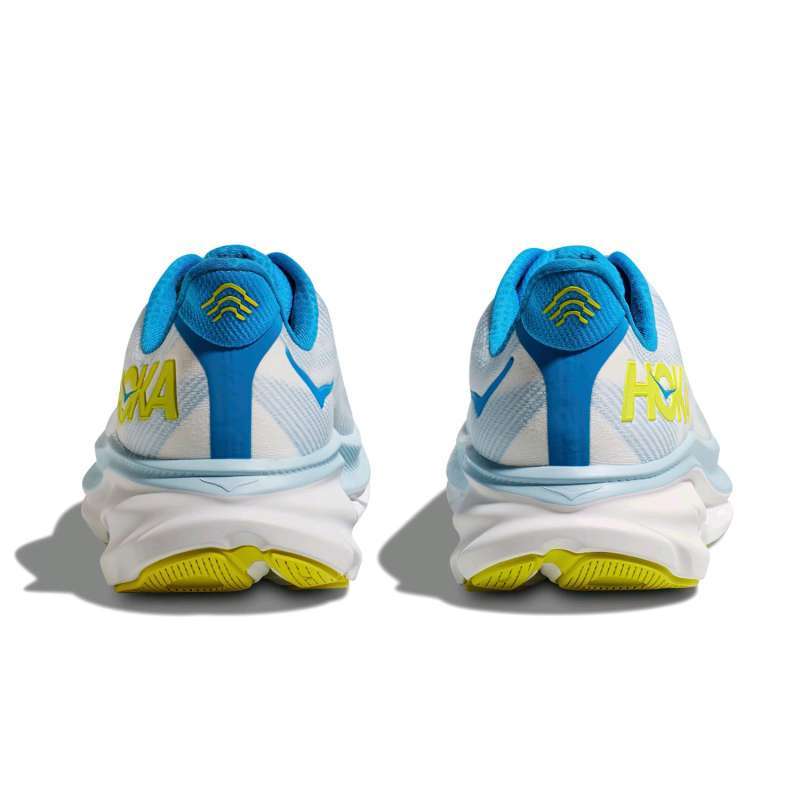 Promo HOKA Clifton 9 White | sepatu lari pria Original Diskon 20% di Seller Benjaminsports ...