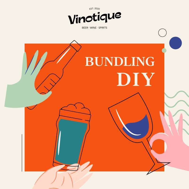 Jual Bundling Diy Sahabat Anggur Merah-black Label + Guinness Pint Di ...