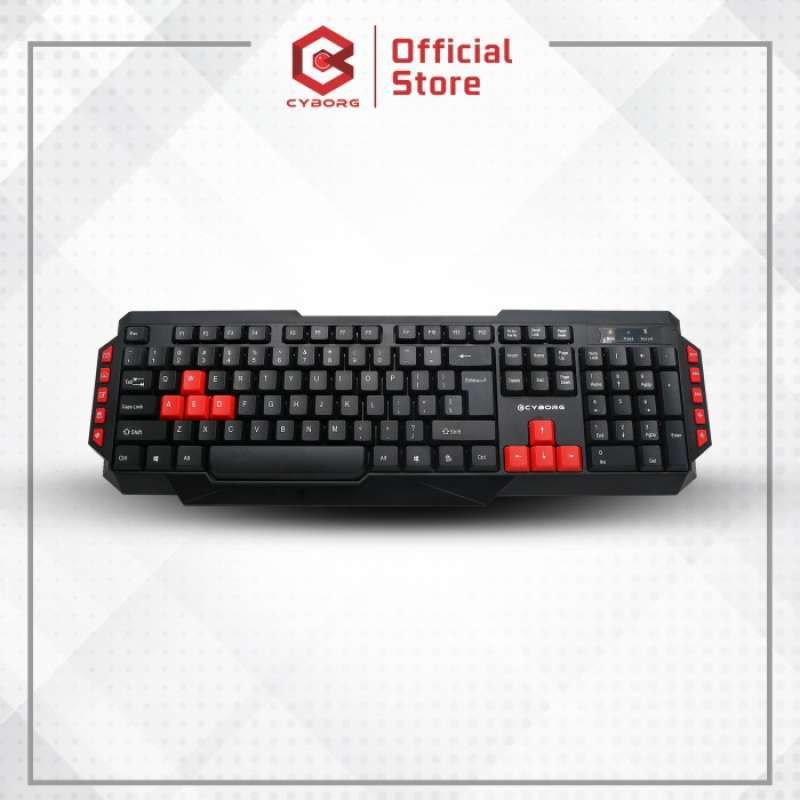 Promo Cyborg Keyboard USB Gaming Multimedia CKG-066 BLADE Diskon 9% di ...