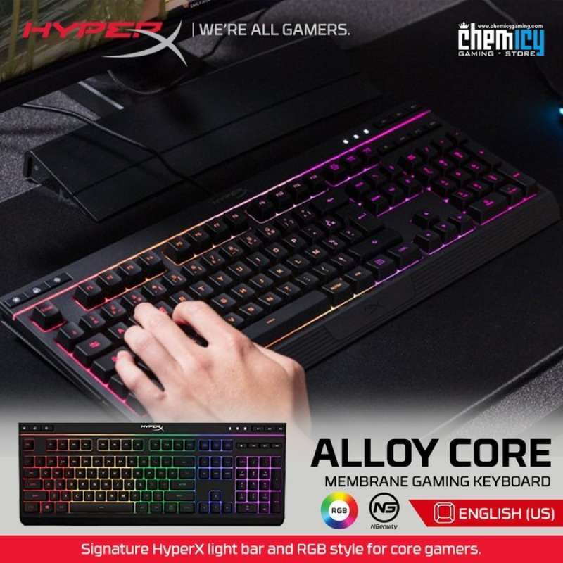 Promo HyperX Alloy Core RGB Gaming Keyboard Diskon 9% di Seller SAFKA ...
