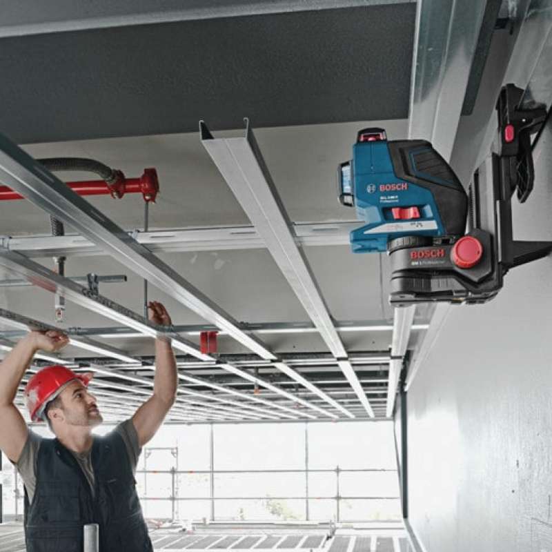 Jual Line Combi Laser Bosch Gcl 2-15 G + Bosch Bm-1 Dudukan Line ...