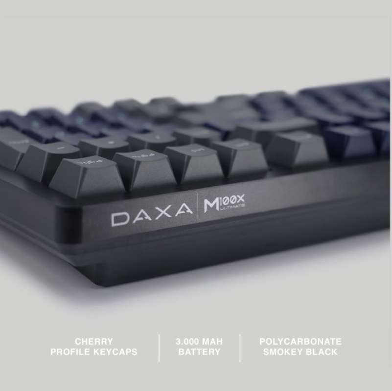 Promo Rexus Daxa M100x Ultimate 3in1 Wireless Mechanical Keyboard ...