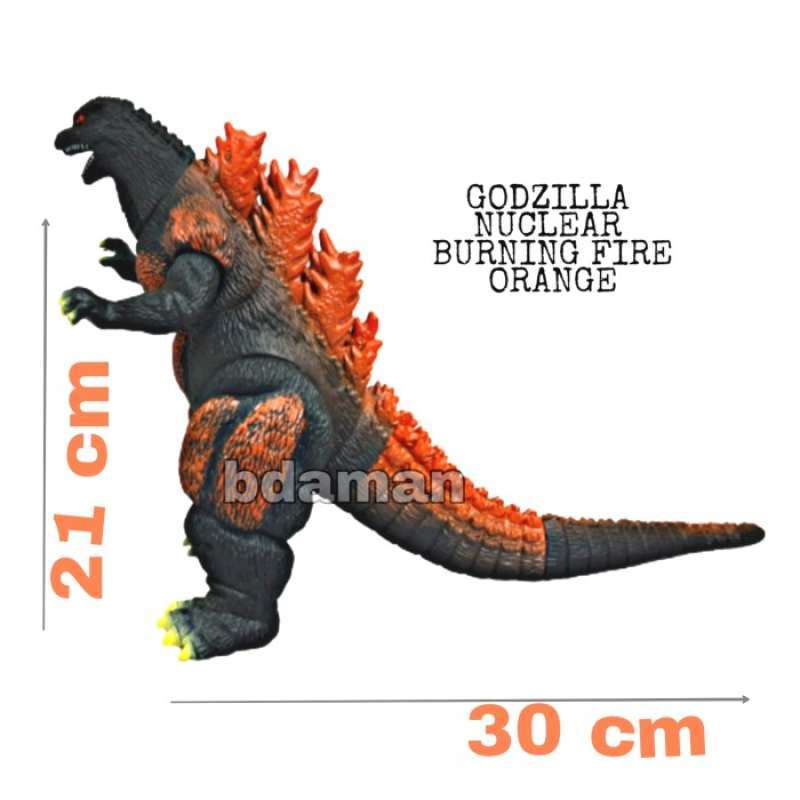 Promo Figure Godzilla Nuclear Burning Fire Orange 21cm King Of Monster ...