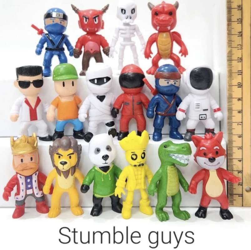 Jual Action Figure Stumble Guys Set Di Seller Qairina Store ...