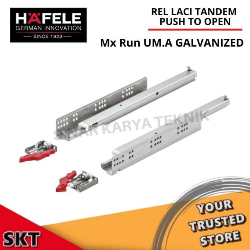 Promo HAFELE REL LACI TANDEM REL UNDERMOUNT - PUSH TO OPEN (PTO) Diskon ...