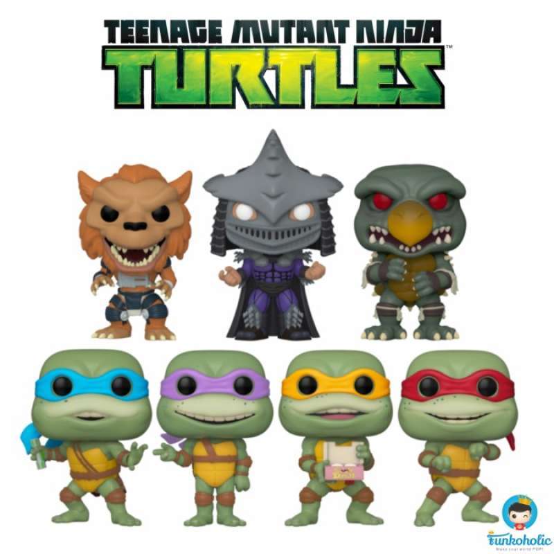 Promo POP! Set Promotion Movies - Teenage Mutant Ninja Turtles TMNT II ...