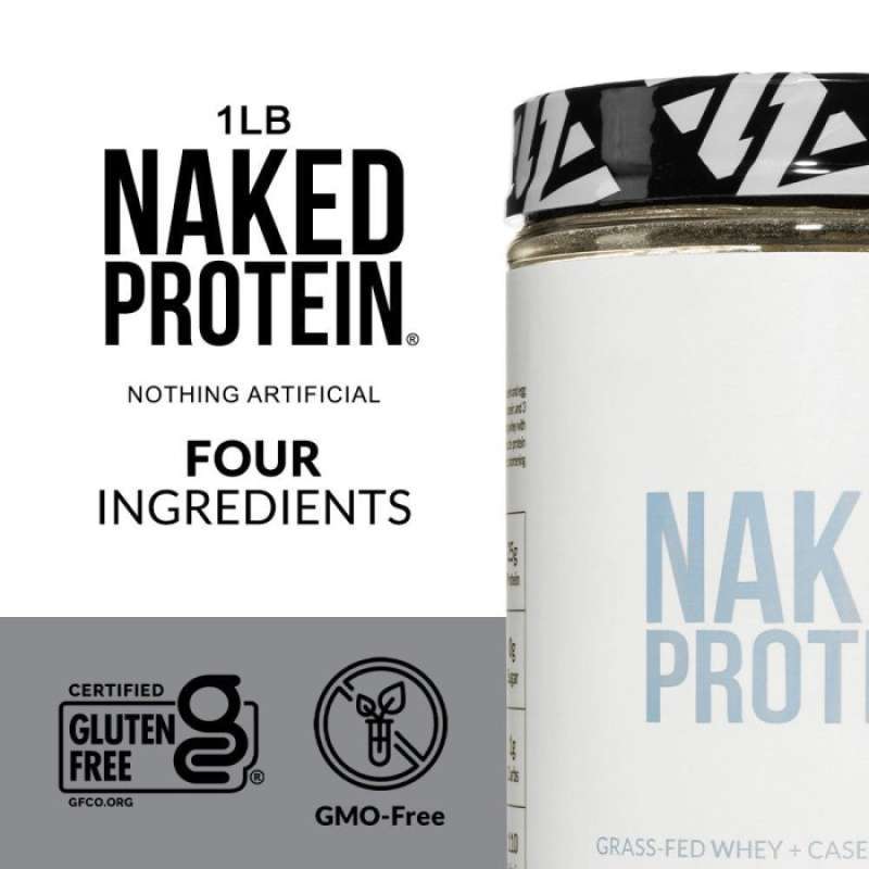 Promo Naked Nutrition protein Powder Blend - Egg Whey & Casein Protein ...