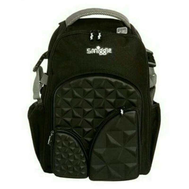 Jual Smiggle Premium Hardtop Backpack Black - Tas Smiggle - Hitam Di ...