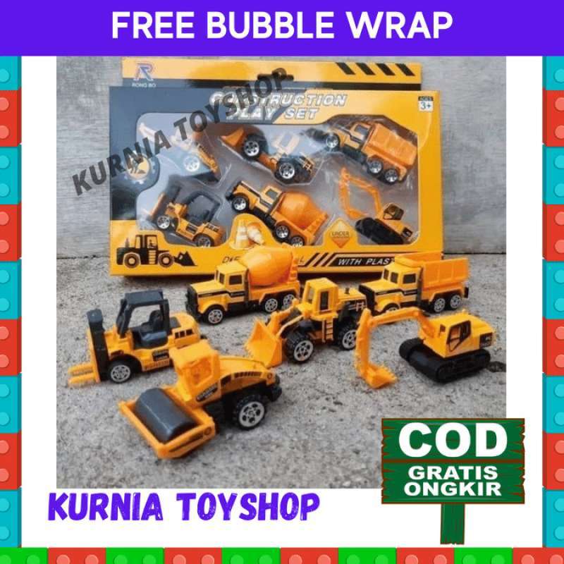 Promo Mobil Mobilan Mainan Truk Diecast Besar Anak Truck Dorong ...