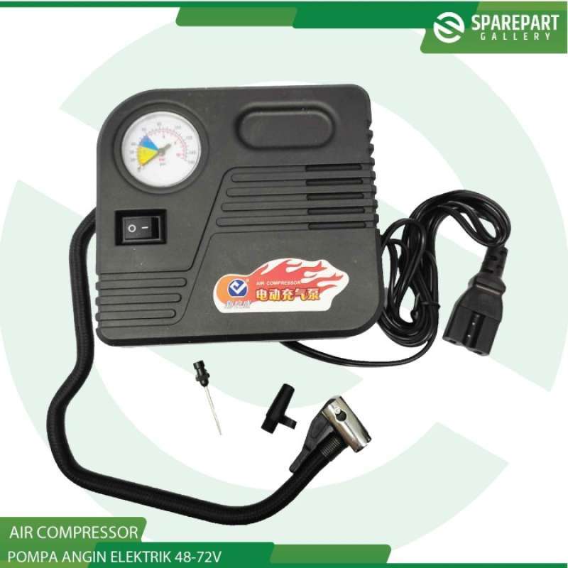 Promo POMPA ANGIN SEPEDA LISTRIK DC 48-72V AIR COMPRESSOR DC 48-72V ...