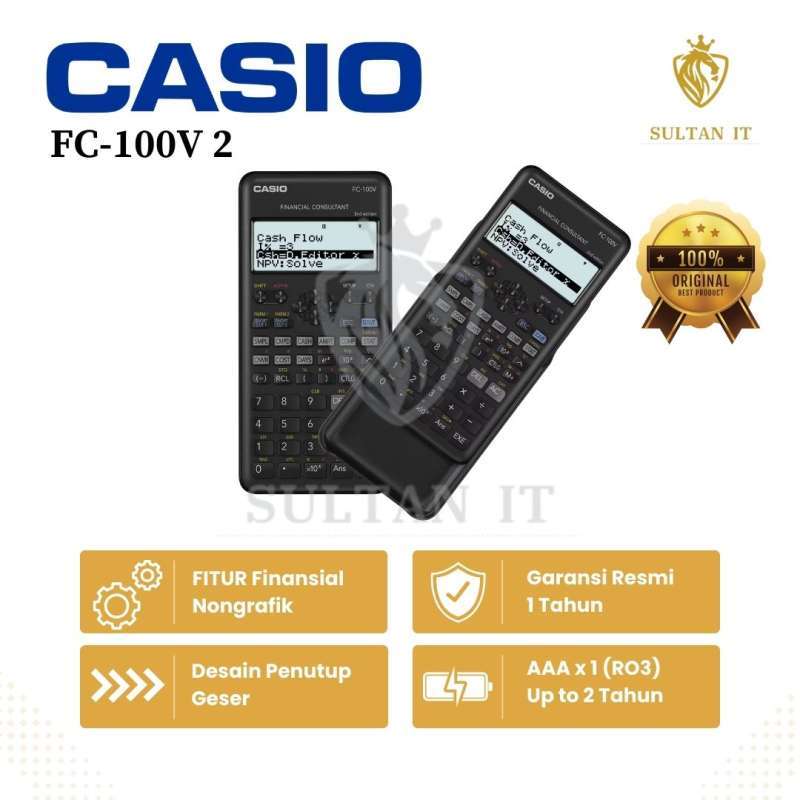Jual Kalkulator Casio Fc100 Original Harga Termurah Juli 2024 | Blibli