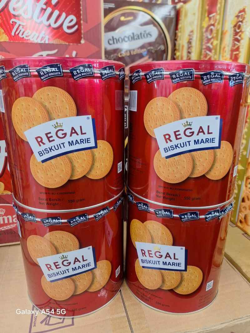 Jual Cod / Regal biskuit marie 550 gram satuan dan 1 dus 6 kaleng ... Jual Cod / Regal biskuit marie 550 gram satuan dan 1 dus 6 kaleng ...