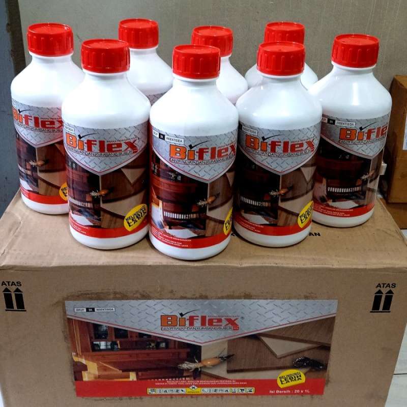 Jual Anti Rayap Dan Kumbang Bubuk Biflex 25 Ec 1 Liter(bahan Pengawet Kayu) Di Seller Supermart ...