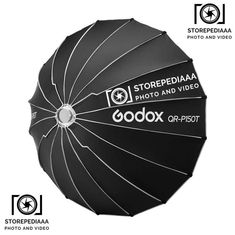 Jual Godox Qr-p150t Quick Release Parabolic Softbox 150cm Bowens Mount ...