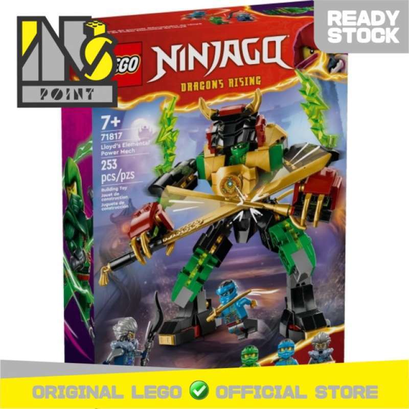 Jual Lego 71817 - Ninjago - Lloyd's Elemental Power Mech Di Seller Ins ...