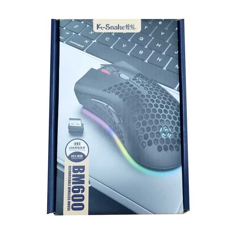 Jual K-snake Mouse Gaming Wireless Rgb Honeycomb Rechargeable Di Seller ...