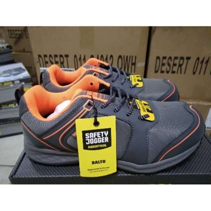 Promo Wolfstreet Sepatu Safety Jogger Balto Grey S1 - 46 Diskon 27% Di ...
