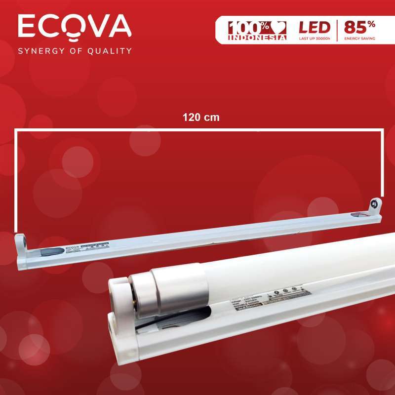 Jual Lampu Led Ecova Tl T8 Terang Hemat Energi & Tahan Lama 18 Watt 120cm Di Seller Ecova Led ...