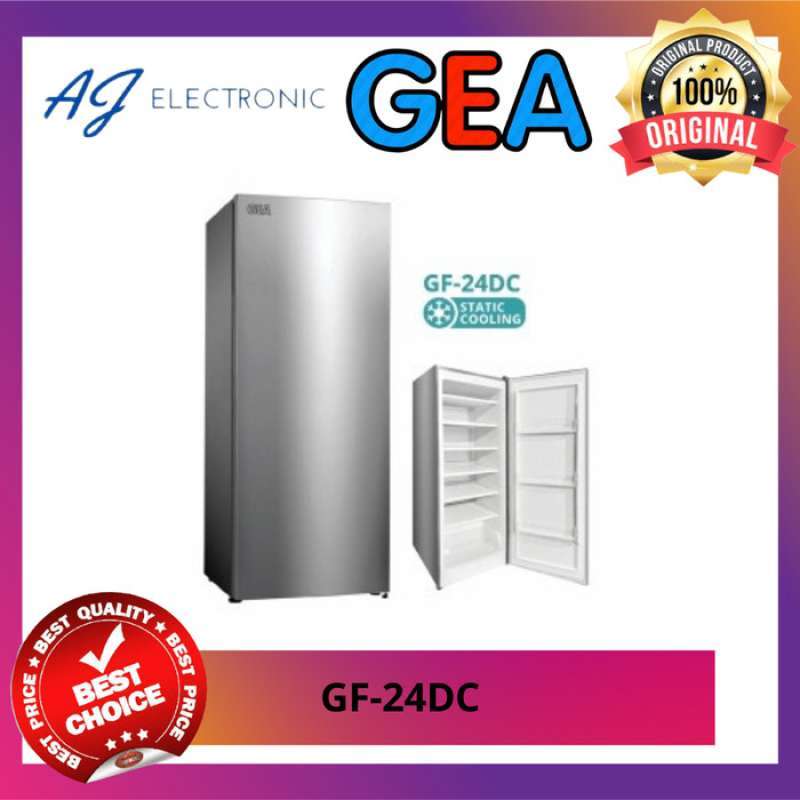 Jual Freezer Standing Gea Gf-24dc / Gf24dc / Gf-24 , Lemari Pembeku Di ...