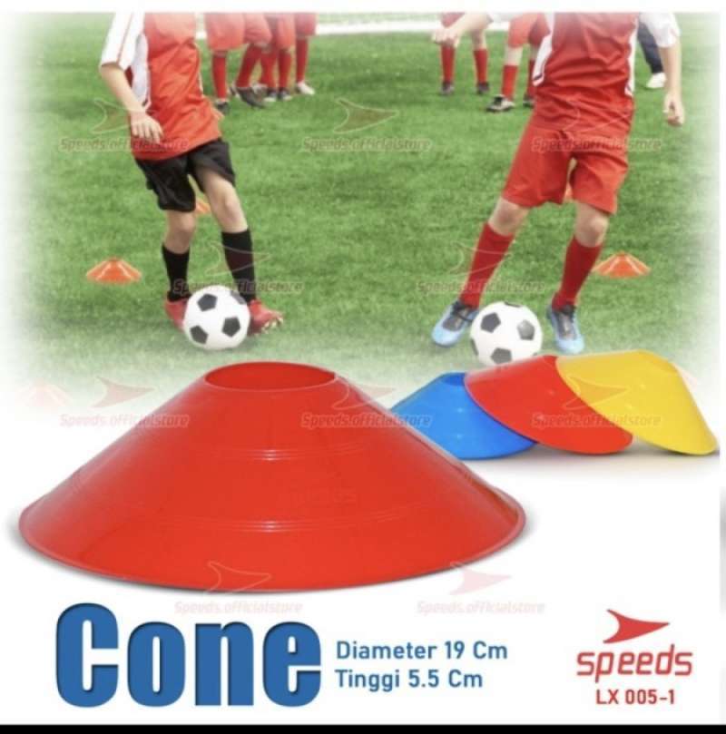 Promo Cones Mangkok - Cone Untuk Latihan Olahraga Isi 50pcs Free Tas ...