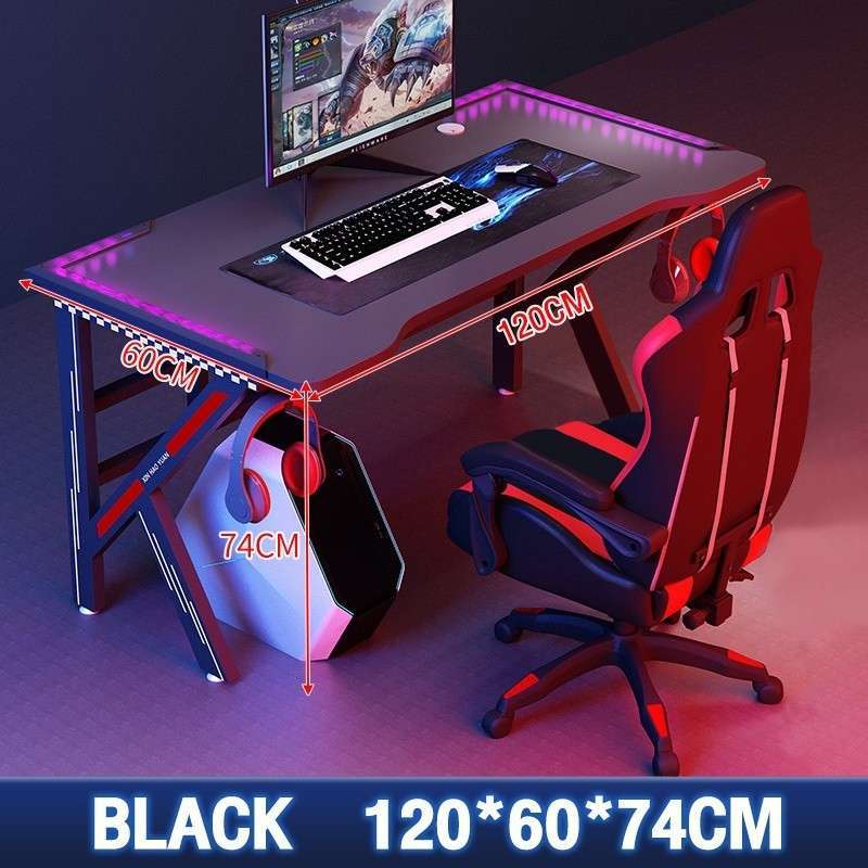 Promo Meja Gaming Meja Komputer Meja Kerja Mej - 120cm-a Diskon 52% Di ...