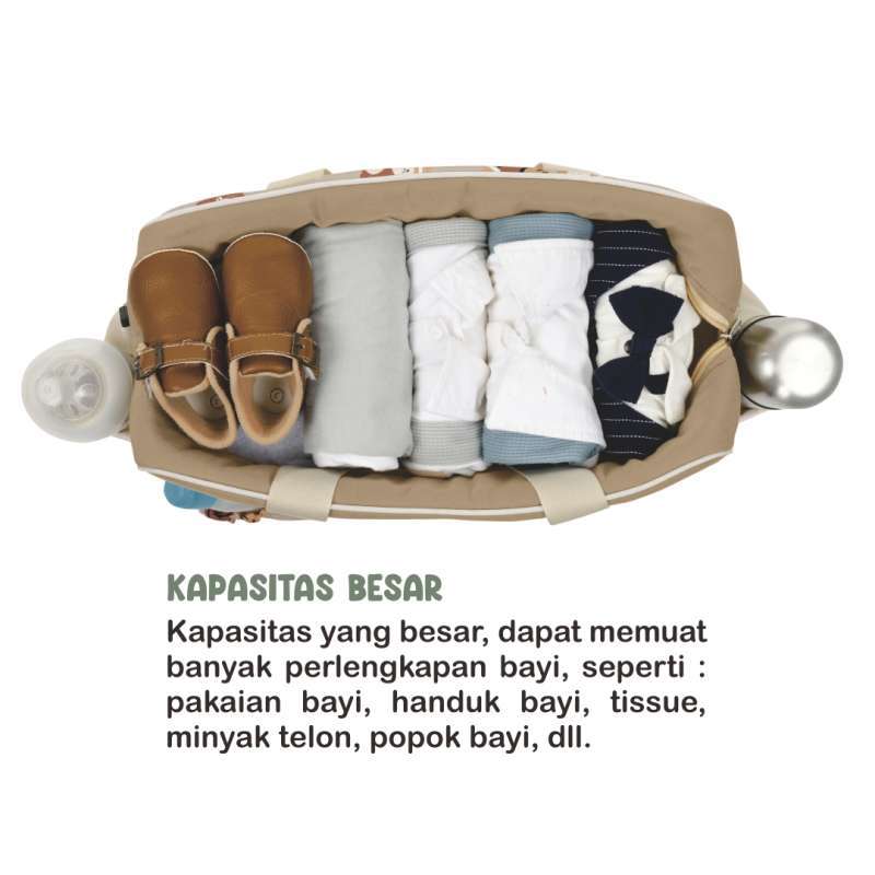 Promo Baby Joy Tas Besar Jungle Joy Series Bjt1056 Diskon 50% Di Seller ...