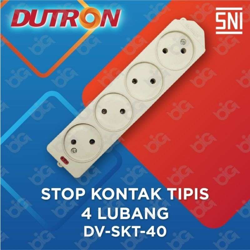 Jual Stop Kontak Tipis 4 Lubang | Dutron Dv-skt-40 | Stop Kontak Listrik | Cok Cabang Di Seller ...